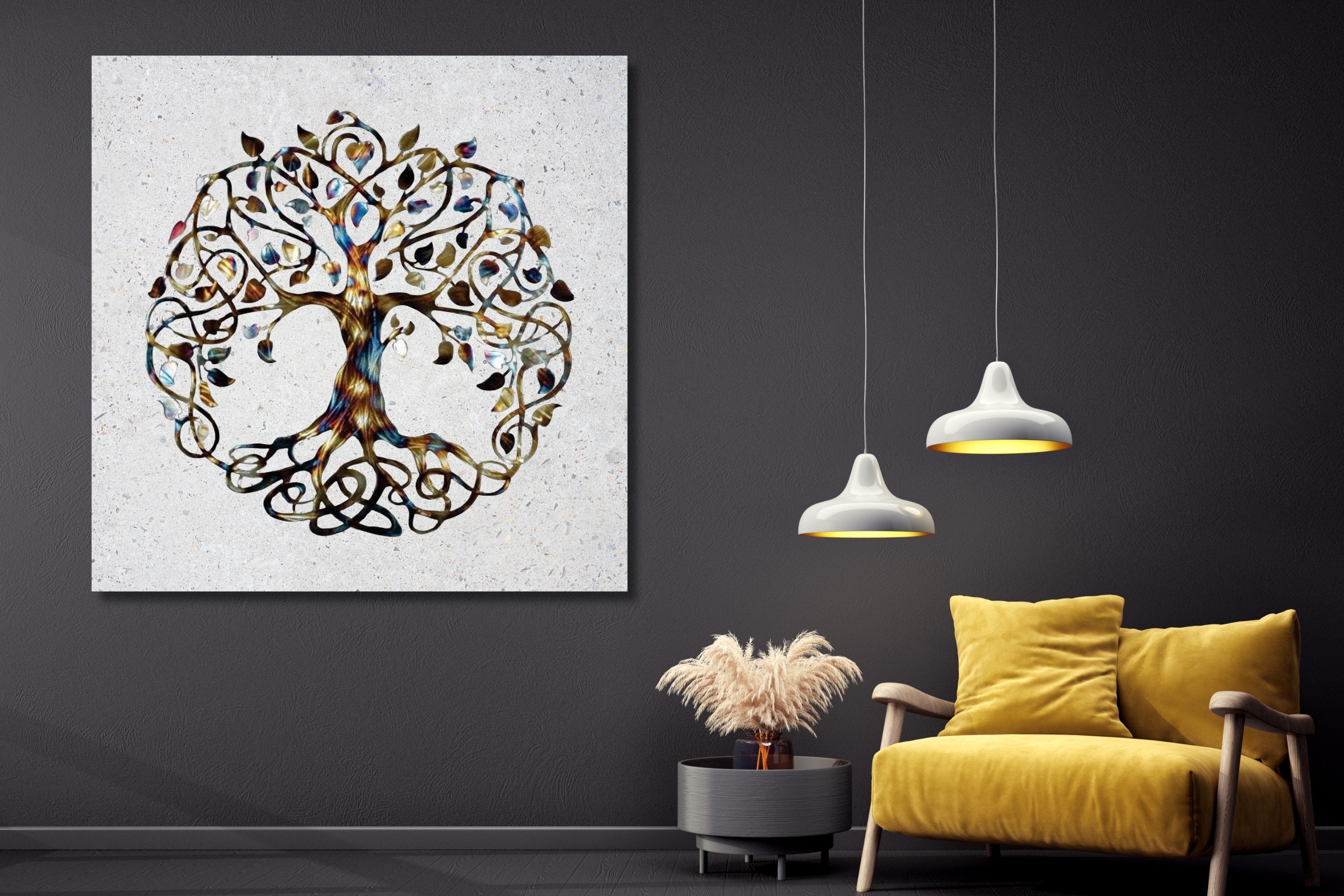 Tree of Life Poster, Tree of Life Canvas, Spiritual Artwork, Wall Art ...