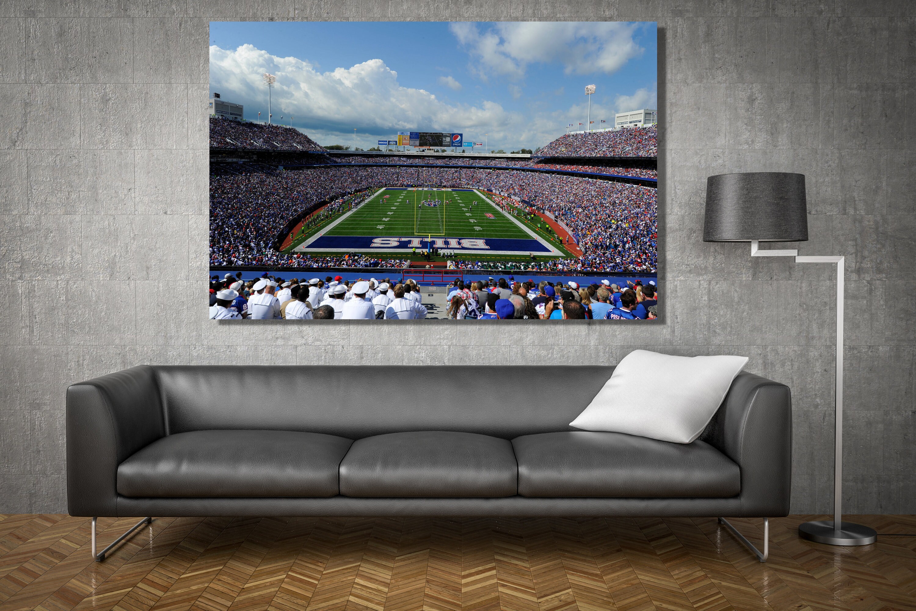 Buffalo Bills Stadium, New Highmark Stadium, Stadium Canvas Wall Art ...