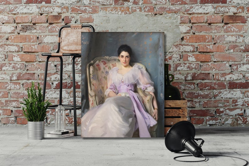 Lady Agnew of Lochnaw Gertrude Agnew John Singer Sargent - Etsy