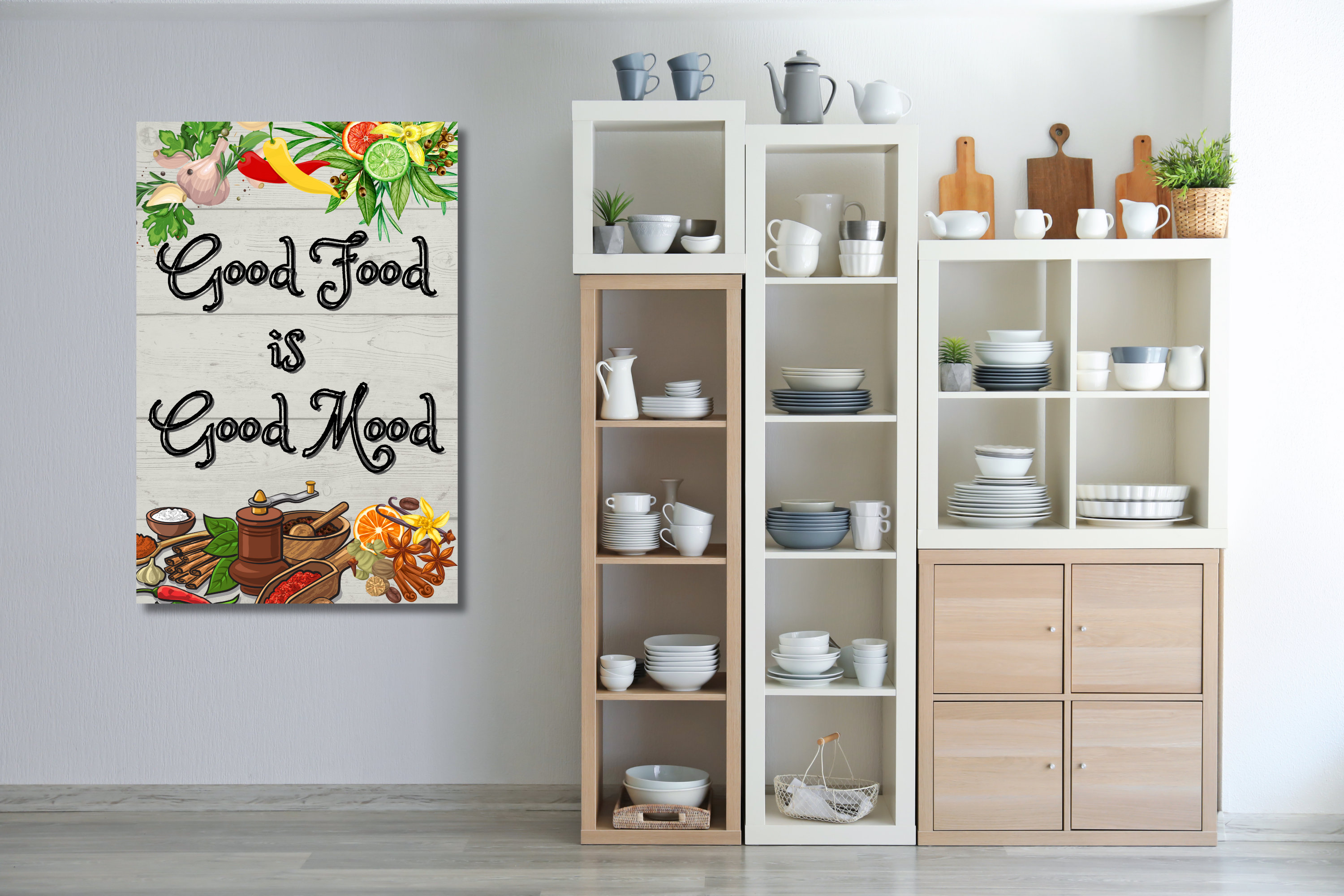 Good Food is Good Mood, Kitchen Quotes, Eat Well, Inspirational Quotes ...