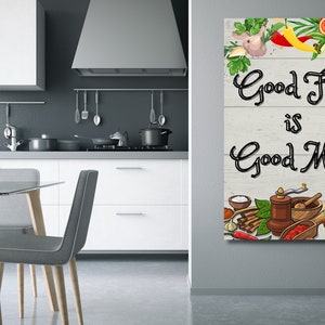 Good Food is Good Mood, Kitchen Quotes, Eat Well, Inspirational Quotes ...