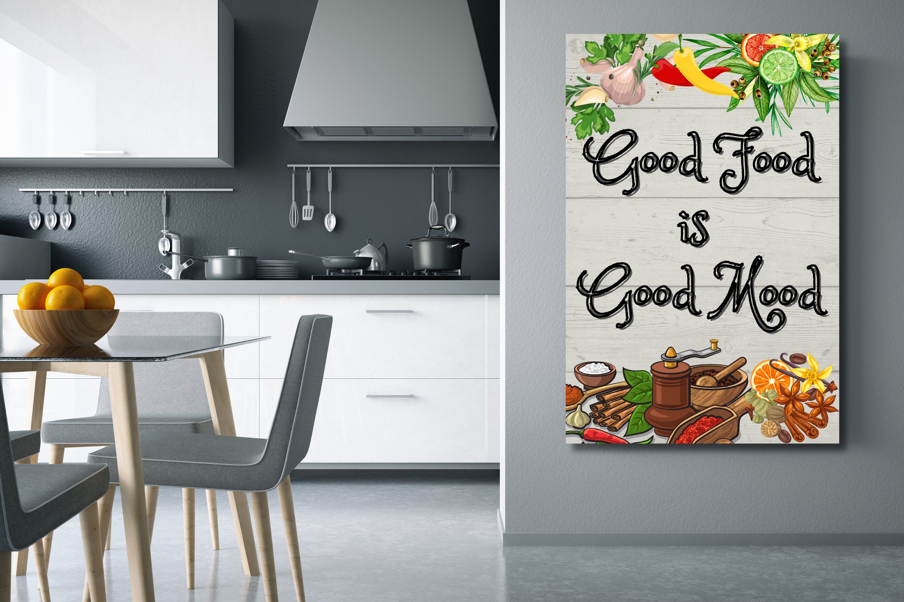 Good Food is Good Mood, Kitchen Quotes, Eat Well, Inspirational Quotes ...