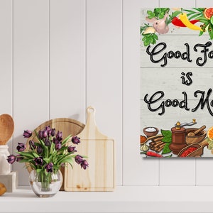 Good Food is Good Mood, Kitchen Quotes, Eat Well, Inspirational Quotes ...