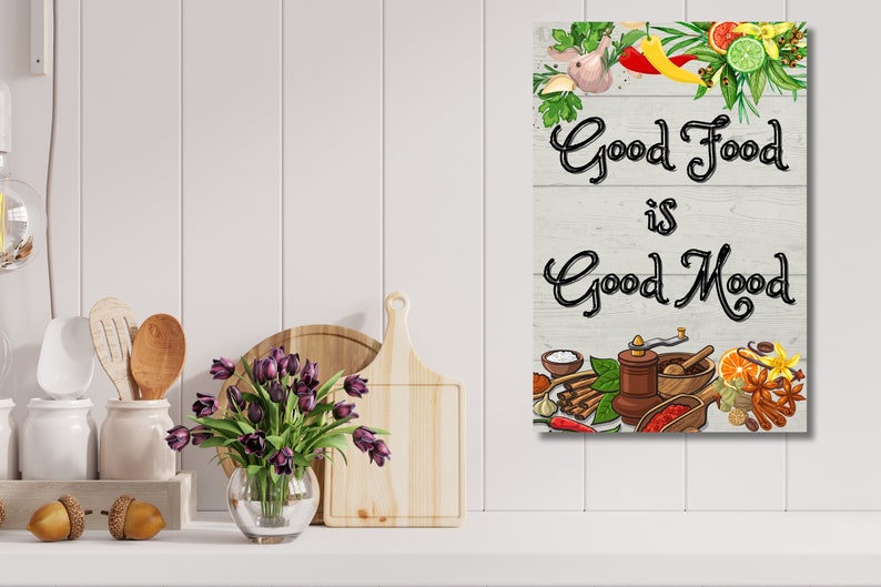 Good Food is Good Mood, Kitchen Quotes, Eat Well, Inspirational Quotes ...