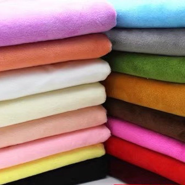 Plush Fabric - Etsy