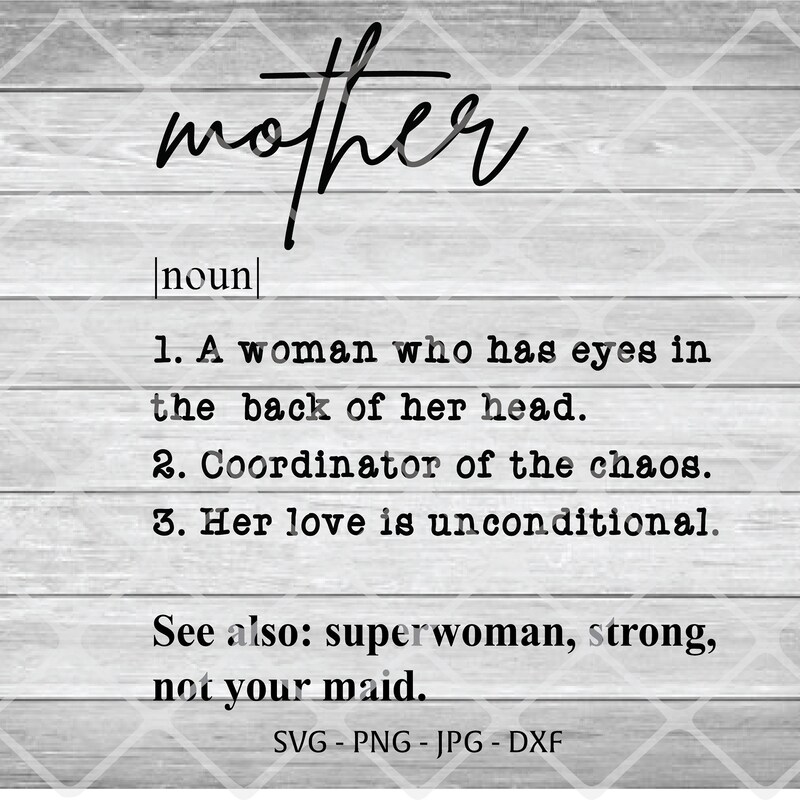 Mother Definition - Etsy