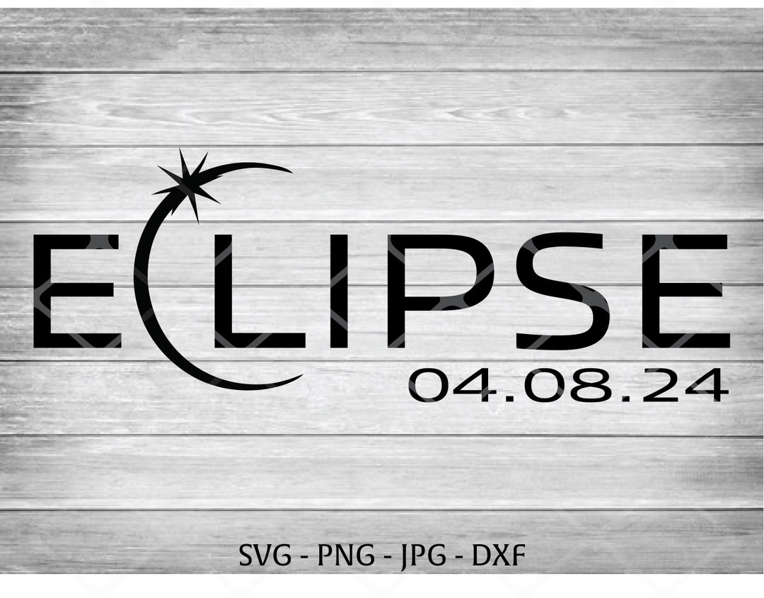 2024 Total Solar Eclipse April 8 Svg Png, Astronomy Lover Svg, North ...