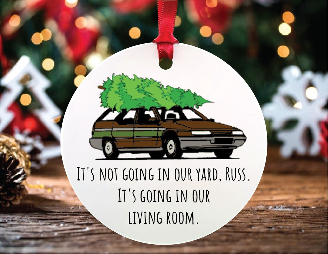 National Lampoon Inspired It's Not Going in Our Yard Living Room ...