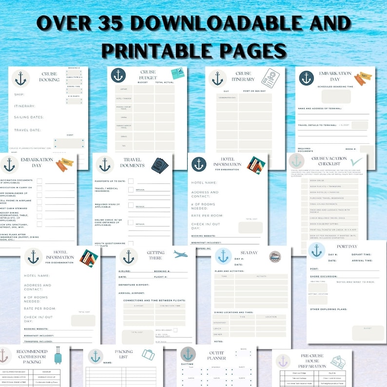 The Ultimate Cruise Vacation Planner - Organize, Plan, and Journal Your ...