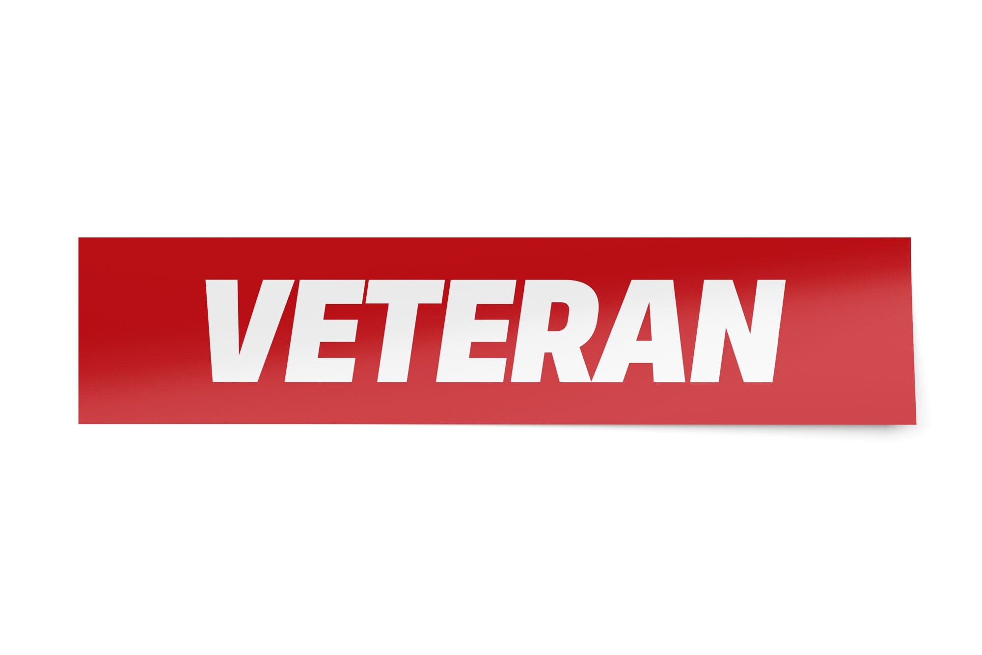 Veteran Bumper Sticker, US Military Veteran Decal for Car Truck ...