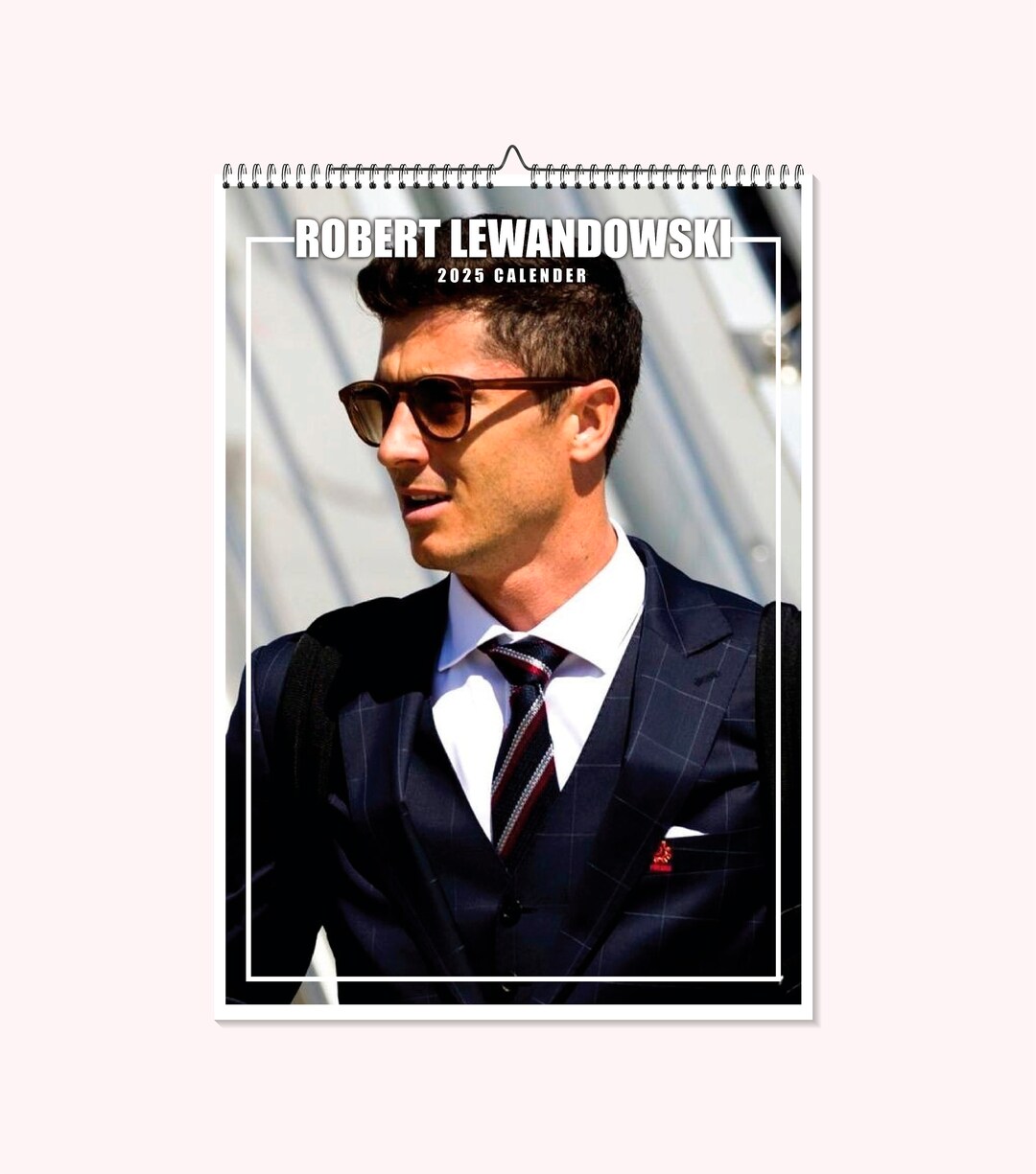 Robert Lewandowski 2025 Photo Calendar Soccer Star Collectible, Perfect ...