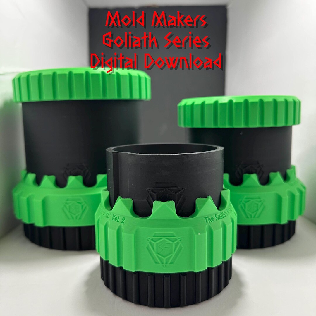 Vol.2 | Mold Making System “goliath” Collection | STL Files - Etsy