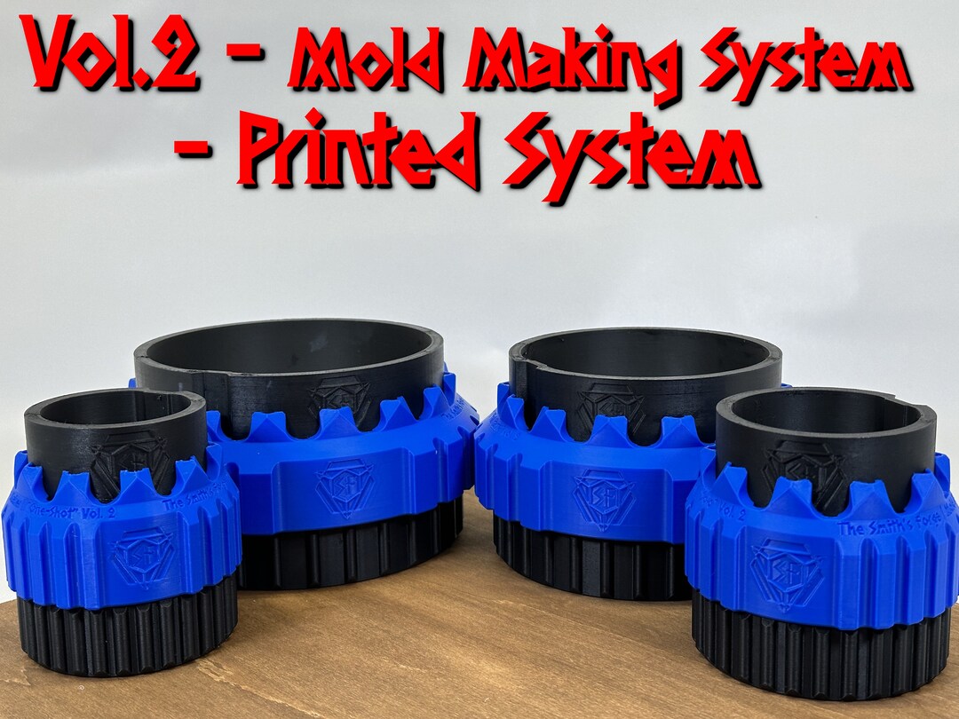 Vol.2 | Mold Making System | Printed Files - Etsy