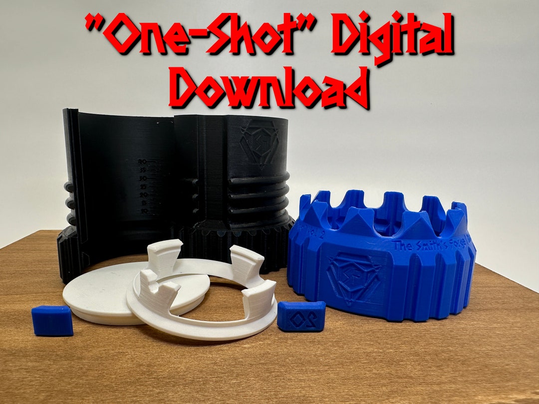 Vol.2 | One - Shot | Dice Mold Maker STL Files - Etsy