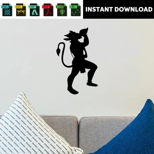 Laser Cut Hanuman - Etsy