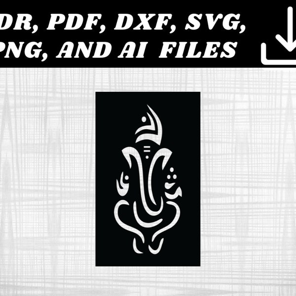 Laser Cut Files Ganesh - Etsy