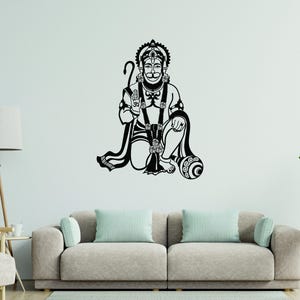 Lord Hanuman Silhouette Cdr, Pdf, Dxf, Svg, Png, Ai File Digital ...