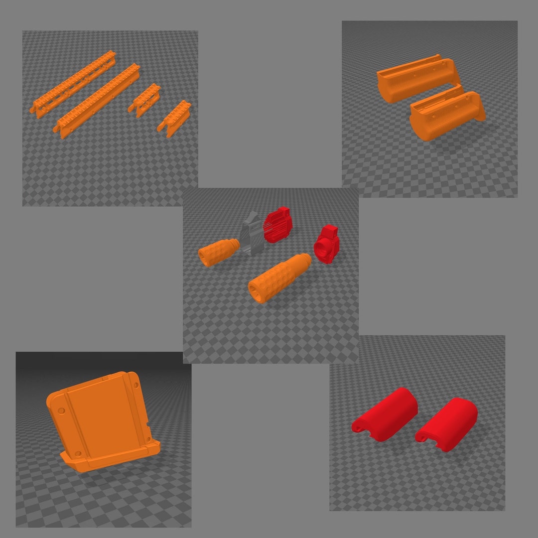 Complete X-shot Longshot Accessory Pack DIGITAL FILES - Etsy