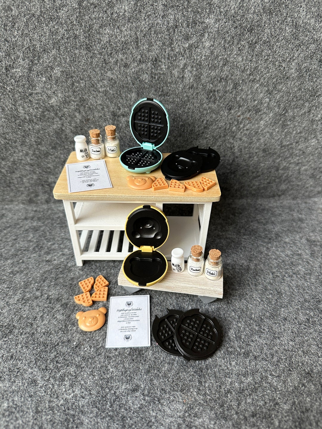 Waffle Iron Set With Interchangeable Sheets for the Elf or the ...