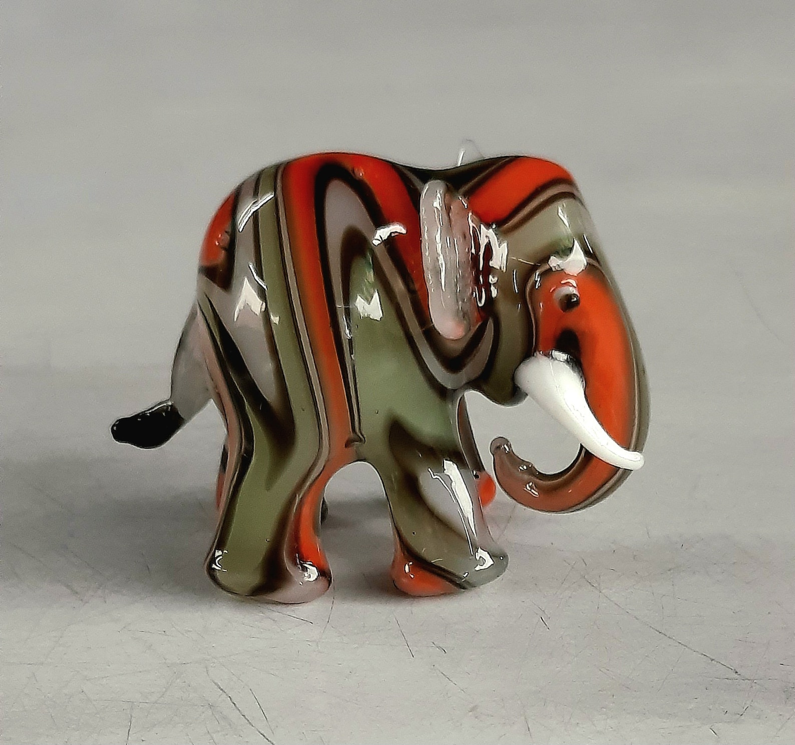 Murano Elephant Handmade Elephant Glass Art Multi Color Elephant for ...
