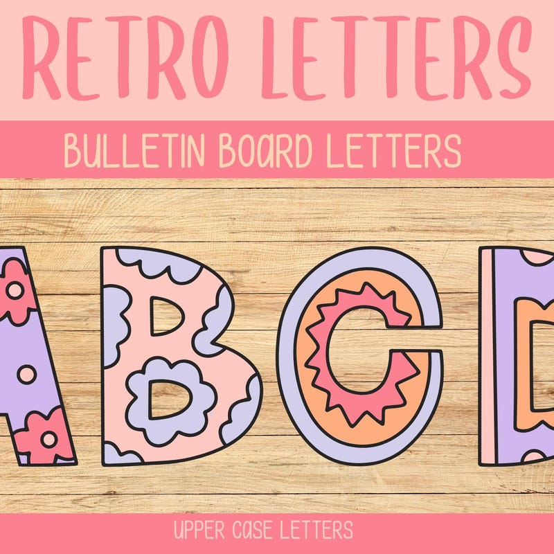 Flower Letters - Etsy
