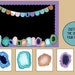 Rock Classroom Bulletin Board, Printable Bulletin Board, Geode ...