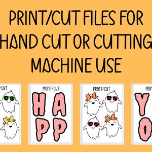 Happy Boo Day Digital Print & SVG Banner - Etsy