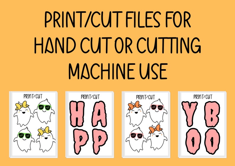 Happy Boo Day Digital Print & SVG Banner - Etsy