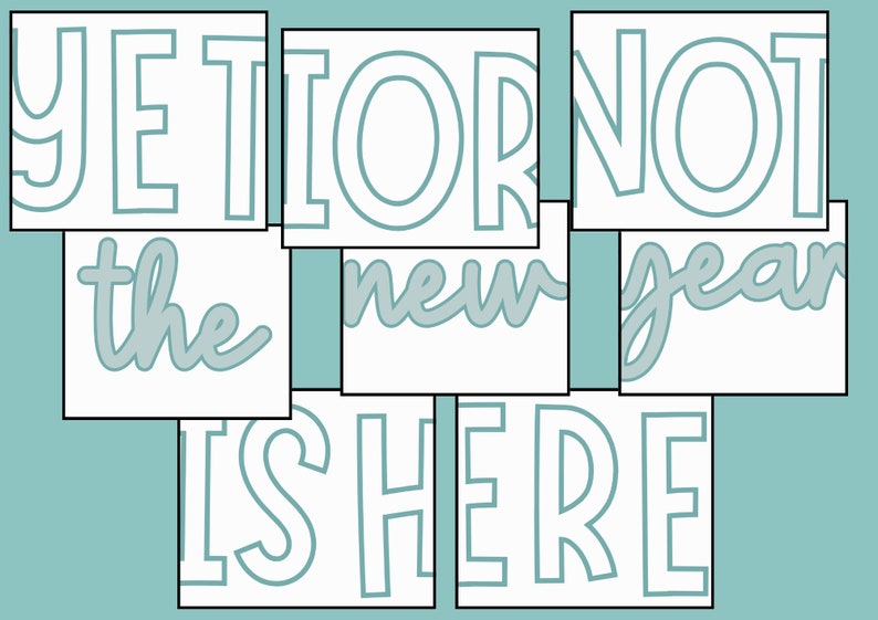 New Year Bulletin Board Kit | New Year New You | January Bulletin Board ...