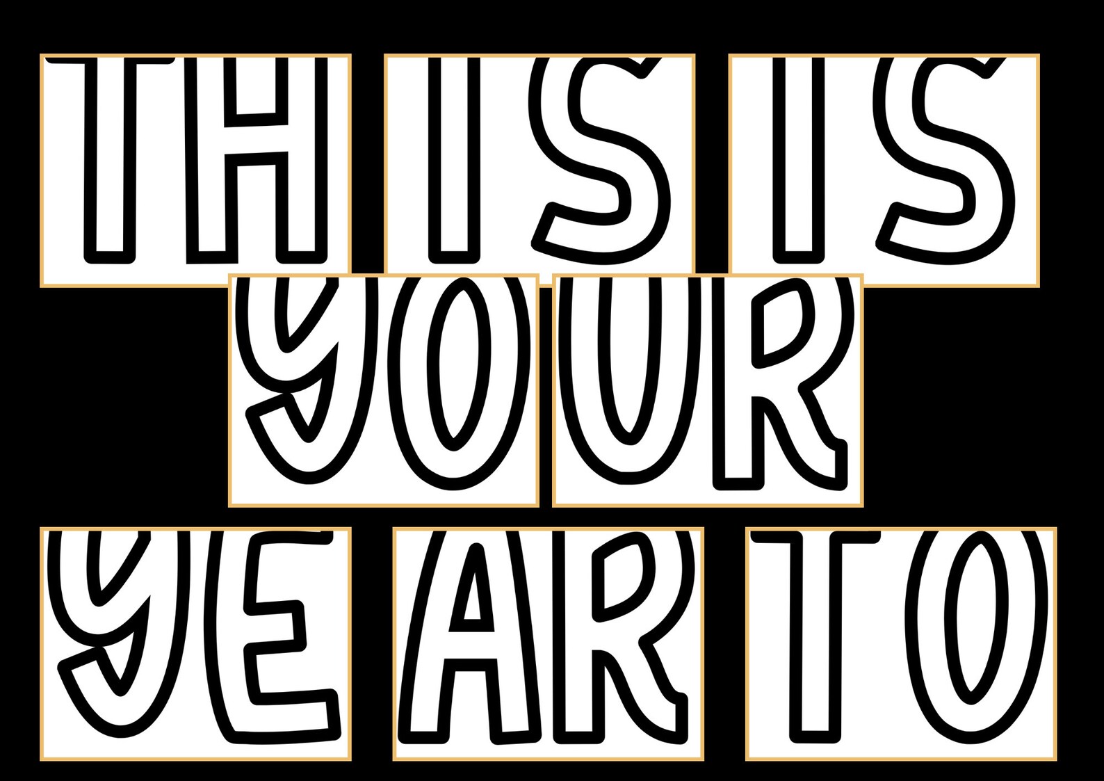 New Year Bulletin Board Kit | New Year New You | January Bulletin Board ...