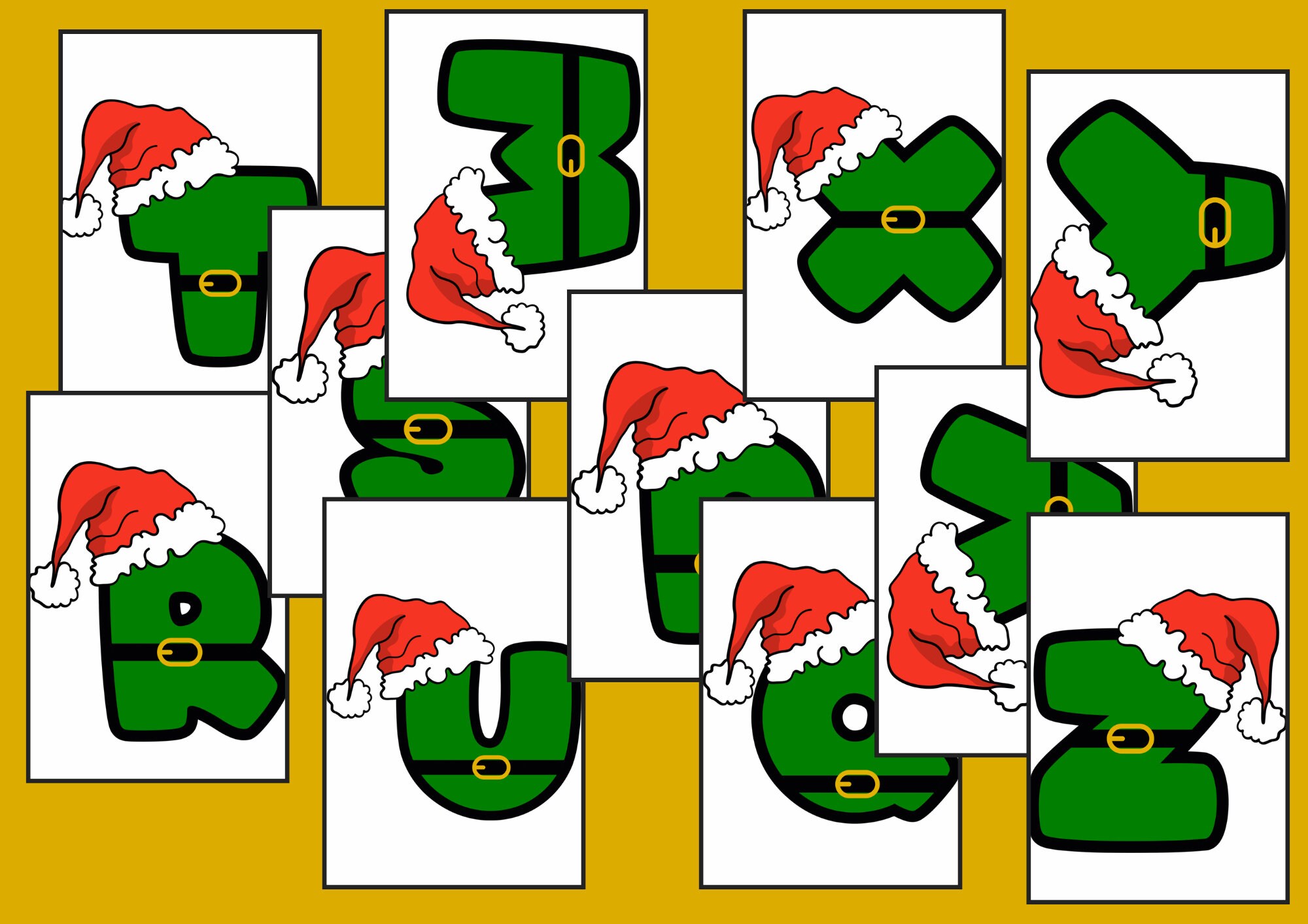 Bulletin Board Font Christmas Font Classroom Bulletin - Etsy