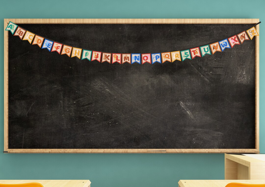 Alphabet Banner for the Classroom | Neutral Classroom Decor | ABC ...