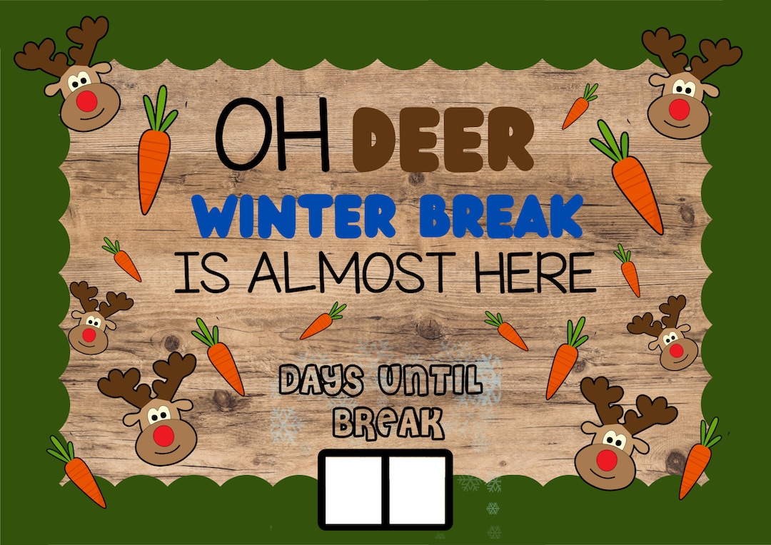 Christmas Bulletin Board Posters | Winter Bulletin Board | Christmas ...