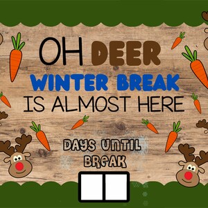 Christmas Bulletin Board Posters | Winter Bulletin Board | Christmas ...