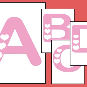 Bulletin Board Font | Valentine's Font | Classroom Bulletin Board ...