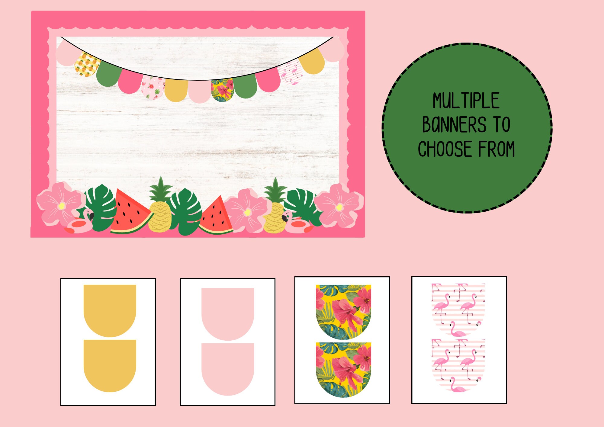 Tropical Bulletin Board, Pineapple Bulletin Board, Hawaiian Bulletin ...