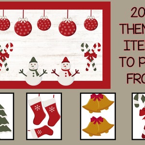Christmas Bulletin Board Posters | Winter Bulletin Board | Christmas ...