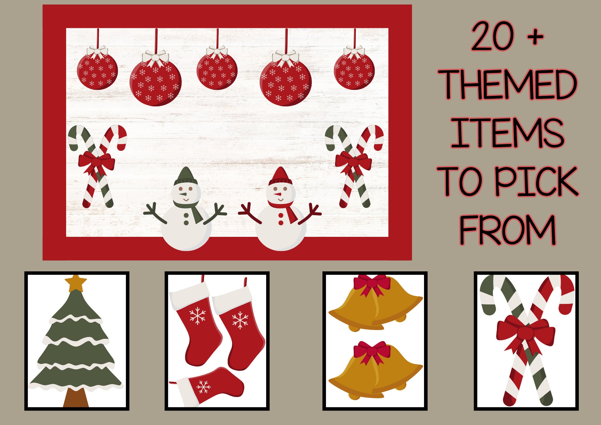 Christmas Bulletin Board Posters | Winter Bulletin Board | Christmas ...