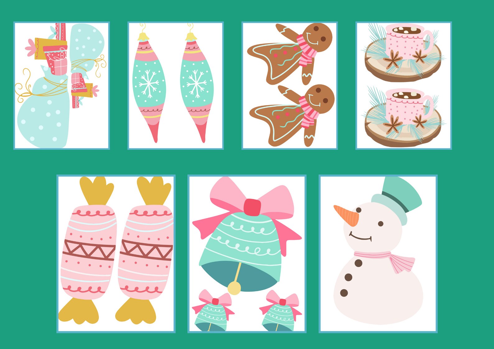 Christmas Bulletin Board Kit | Christmas Classroom | December Bulletin ...