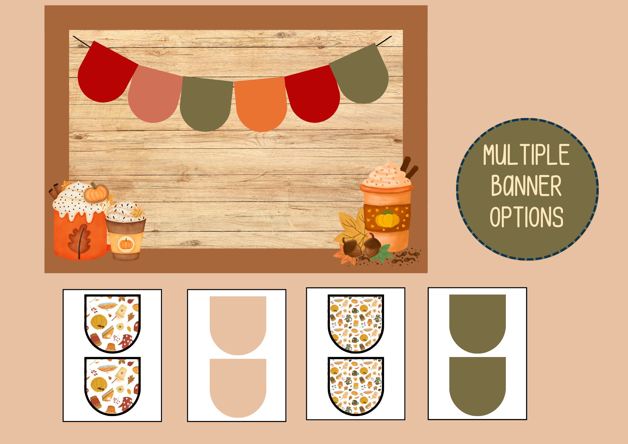 Fall Bulletin Board Kit | Fall Classroom Decor | Autumn Bulletin Board ...