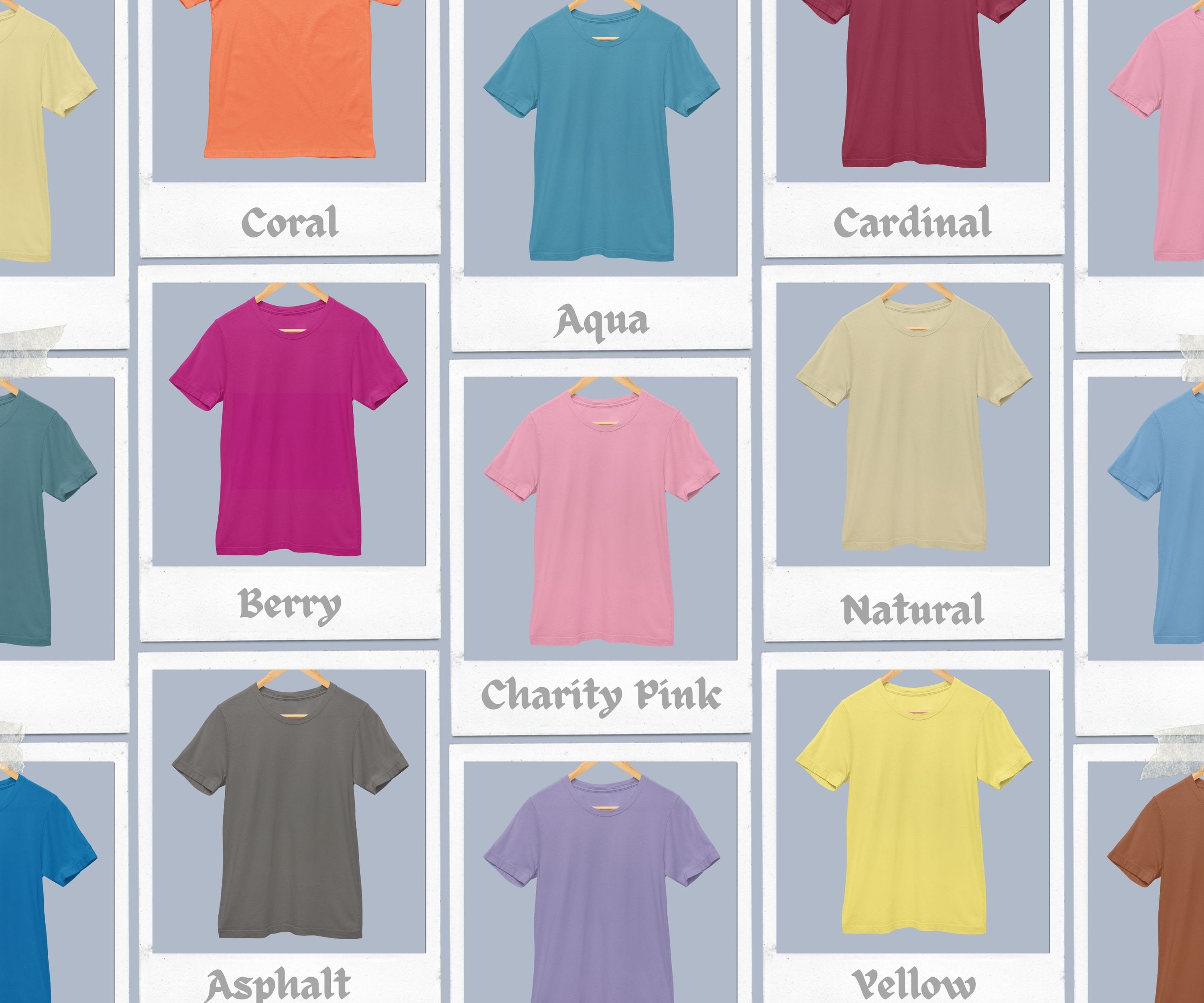 Canva Editable Color Chart Bella Canvas Png Transparent File