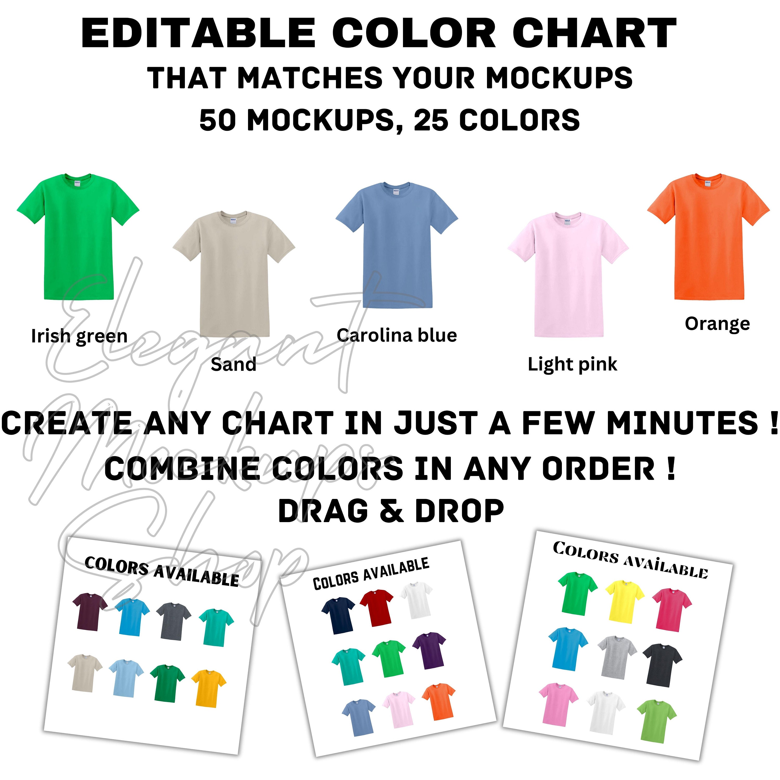 Gildan 8000 Transparent Png, Gildan 8000, G8000, G180, Mock up Front ...