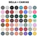 Editable Bella + Canvas Color Chart, Bella Canvas 3001 Color Chart ...
