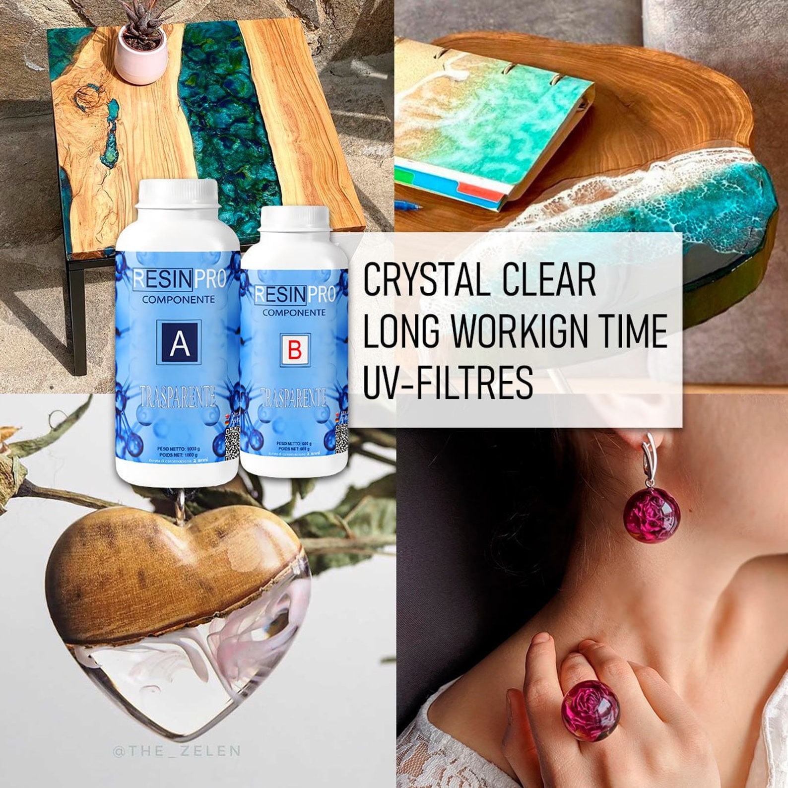 Ultra Clear Multipurpose Epoxy Resin-“trasparente”-a+b - Etsy