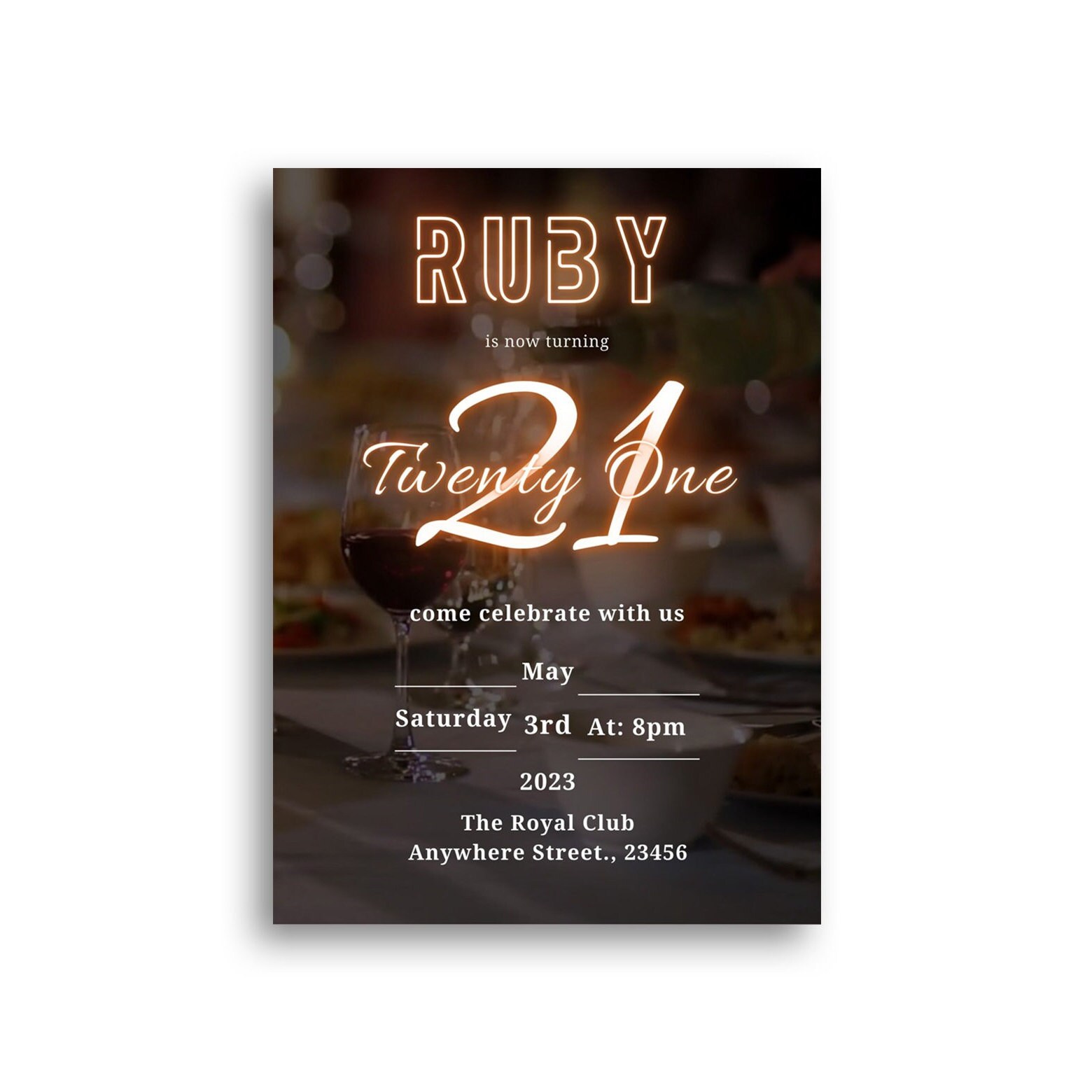 Y2k Invitation Template-21st Invitations for Her-welcome - Etsy