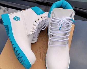 Custom Handmade Timberland Boots Waterproof and Stylish Men's Footwear ...