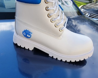 Custom Handmade Timberland Boots Waterproof and Stylish Men's Footwear ...