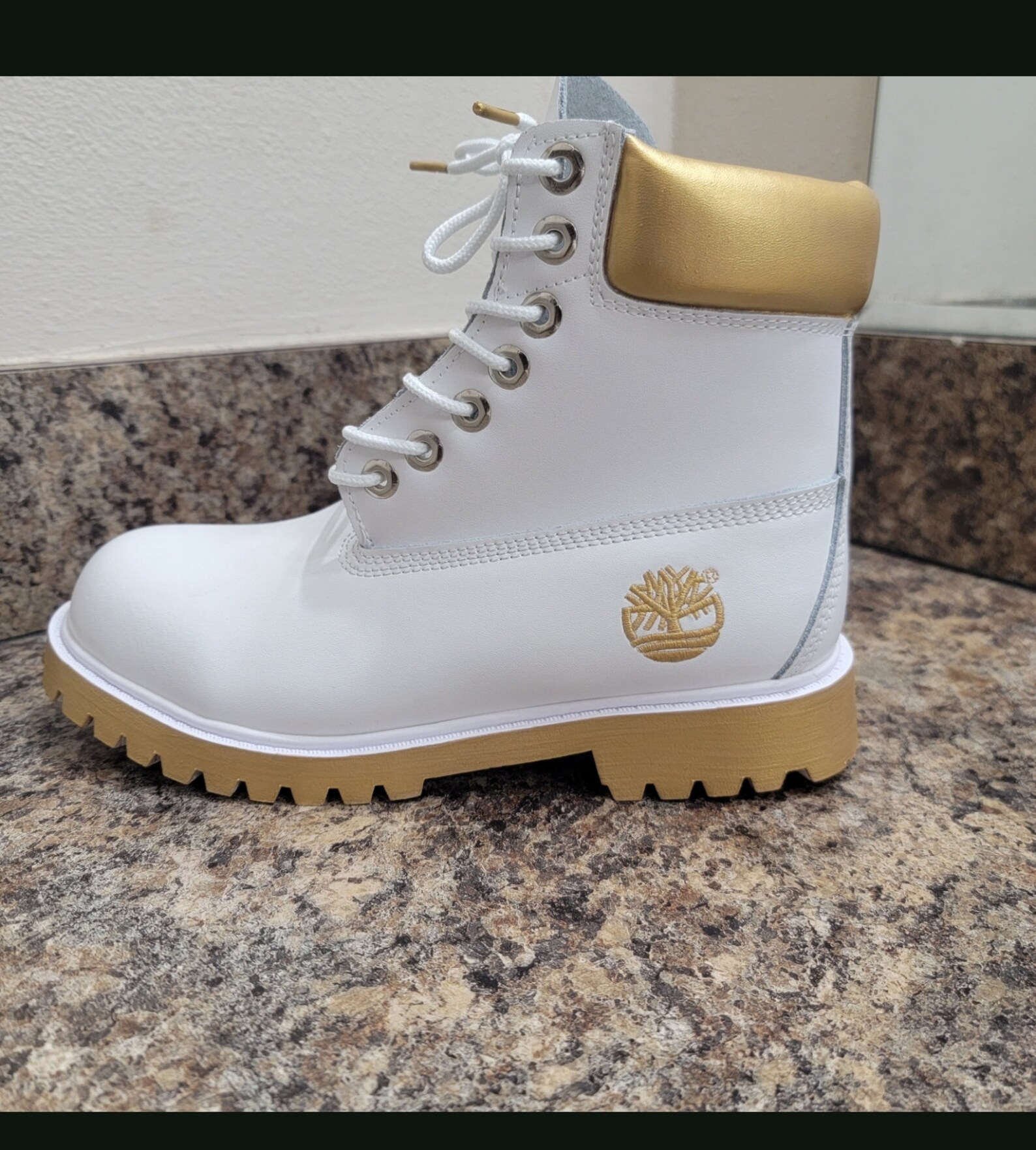 Gold Luxury Timberland Boots Man Custom Fashion - Etsy