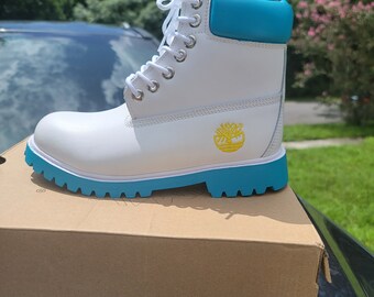 Custom Handmade Timberland Boots Waterproof and Stylish Men's Footwear ...