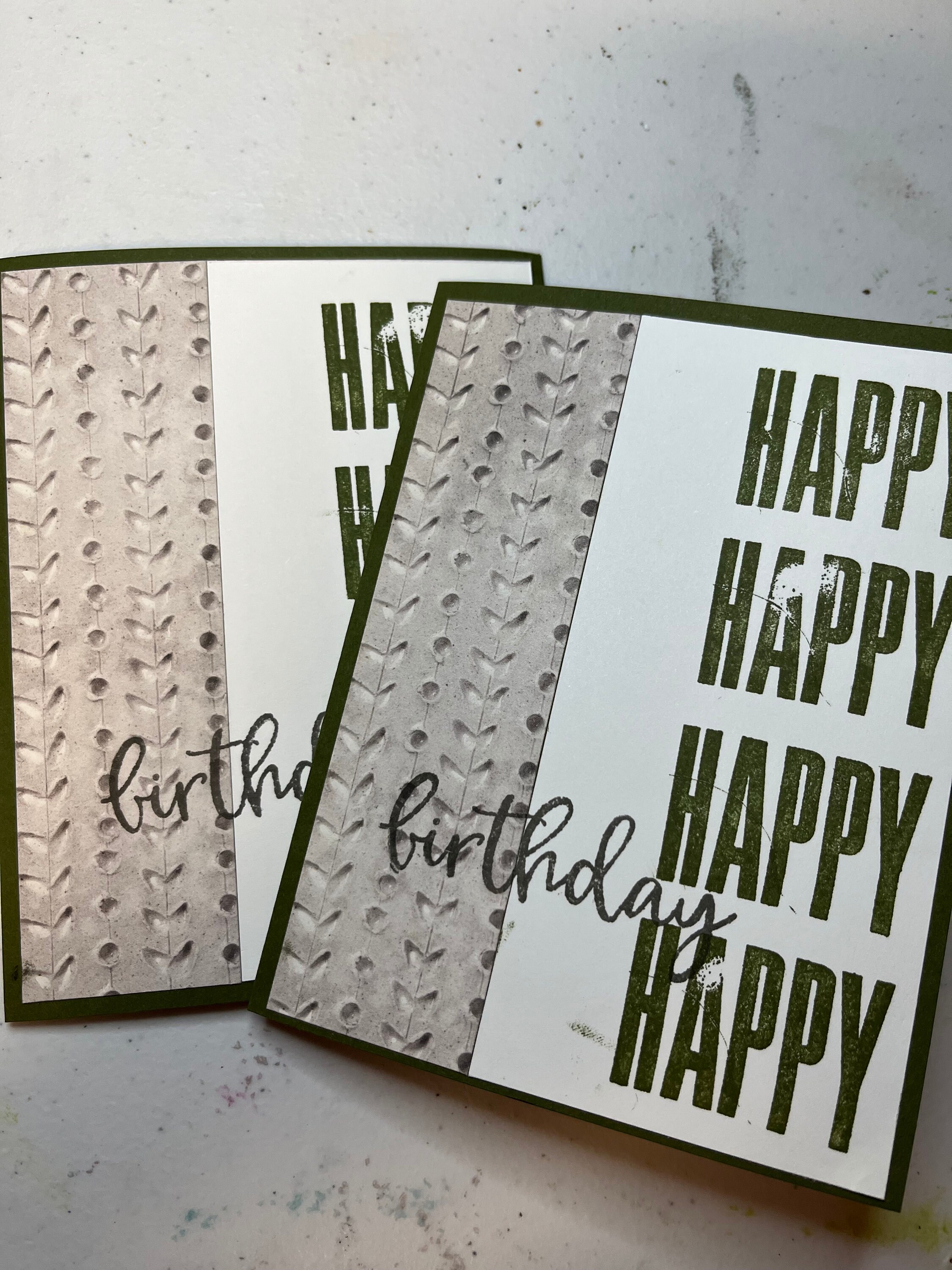 Happy Birthday Masculine Handmade Greeting Card for Men - Etsy